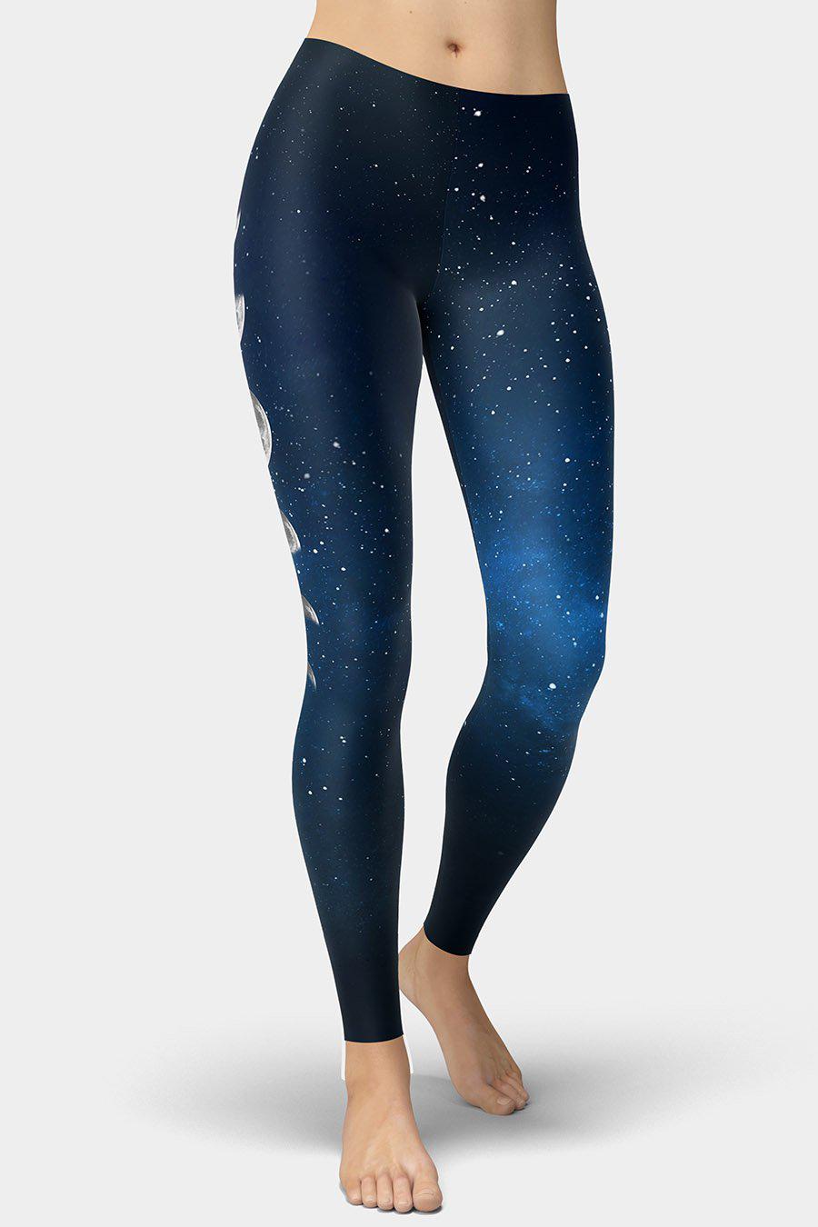 Moon Phase Yoga Pants