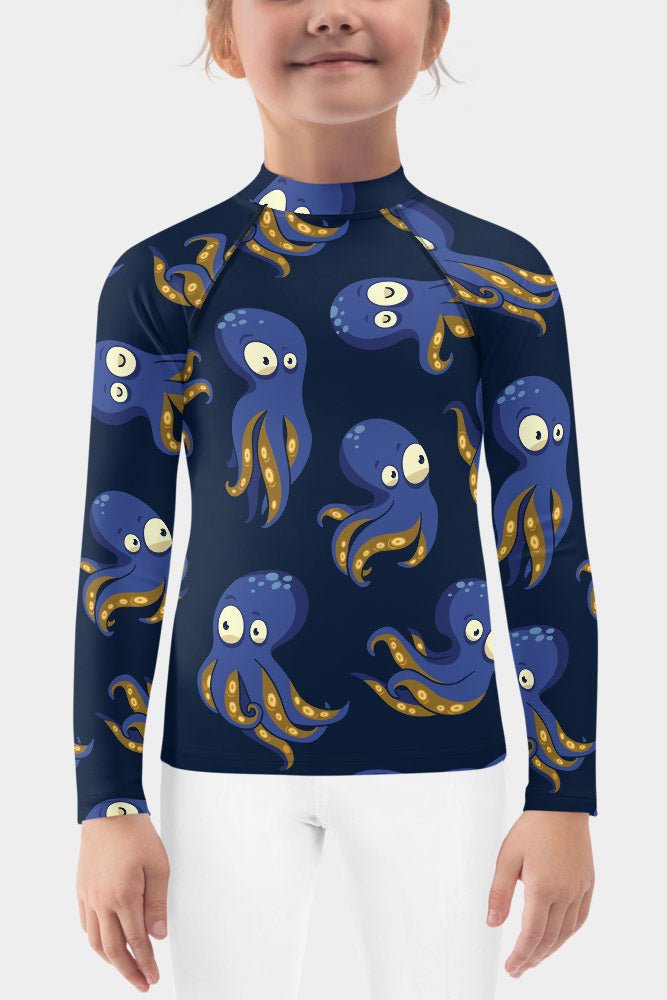 Octopus Kids Rash Guard – SeeMyLeggings