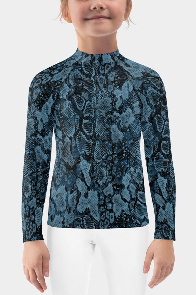 Snakeskin Kids Rash Guard – SeeMyLeggings